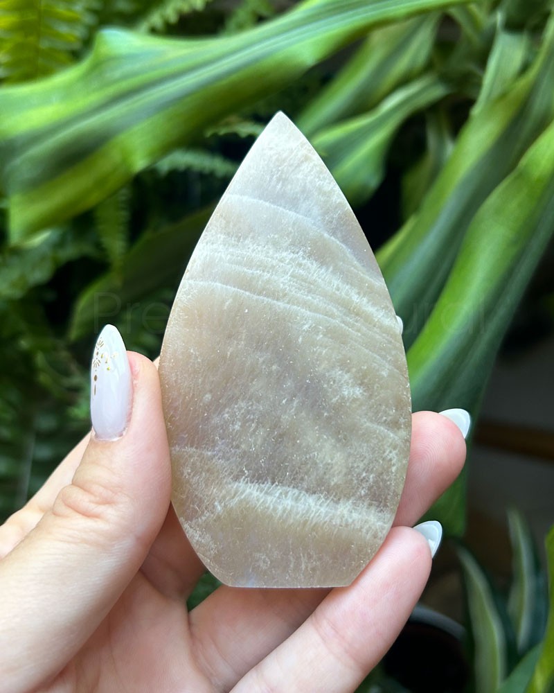 Pedra da Lua c/brilhos - Forma Polida (89x48x11mm) 1250