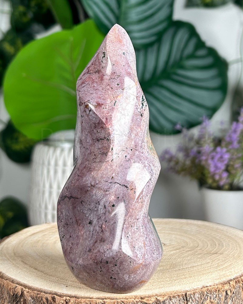 Jaspe Oceano - Forma/Chama (116x53x42mm) 1356